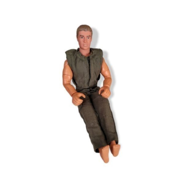 Toys | Vintage Gi Joe Type Power Team Action Figure With Gun In Hand ...